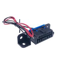 China 12V/24V GM Plug Pigtail Tester 16 Pin OBDII Female Connector Cable for 124 Spider 348 Car Diagnostic Cable for sale