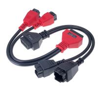 China AOTAI Red OBD2 16 Pin To FCA 12-8 Connector Cable for Autel Chrisler Chrysler Big Temperature Range -30°C- 80°C for sale