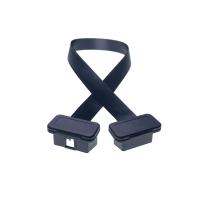 China 50CM Low Profile 24V Extension OBDII 16PIN Male to Female Flat Cable for GPS Tracker Normal Plug Material PA66 GF ABS PC for sale