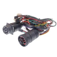 China Customize J1939 9PIN Cable Wire Harness Deutsch 9PIN to OEM Housing and 2A Fuse Cable with Normal Plug Material PA66 CF ABS PC for sale