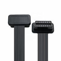 China 16pins Connected Fully AOTAI OBD-II Low Profile OBD 2 OBD ii Male to Female Ribbon Extension Diagnostic Cable for ALL CAR for sale