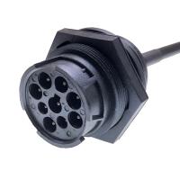 China 12V/24V Custom Assembly Overmolding Deutsch 9 PIN J1939 Male to J1939 Female and Molex 3.0 2x6 12P Housing Cable for sale