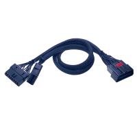 China 26AWG/24AWG/22AWG Cable Size OBDII OBD2 OBD16 Pin J1939 ELD Cable for Universal OBD2 Splitter Y Cable Normal Length 1-1.5M for sale