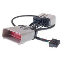 China RP1226 14-pin Connector Splitter 'Y' Cable DLC to RP1226 Adapter Cable S-CAN Applicable Models All Cars with OBD Socket for sale