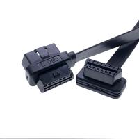 China 12V/24V J1962 Male to Female OBDII Pass Through Cable with OEM Acceptance for sale