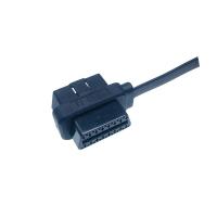 China 12V/24V J1962 Male to Female OBDII Pass Through Cable with OEM Acceptance for sale