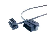 China 12V/24V J1962 Male to Female OBDII Pass Through Cable with OEM Acceptance for sale