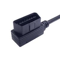 China 16PIN Right MALE TO FEMALE Y CABLE for OBD2 Diagnostic Scanner OBD Diagnostic Tool Year 1990-1996 OBD2 Splitter Cable for sale