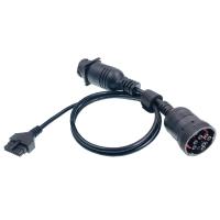 China AOTAI Overmolding Black Type 1 J1939 9PIN Deutsch Male to Female with Molex 2X5 10PIN Connector Y Splitter Cable Offer Drawing for sale