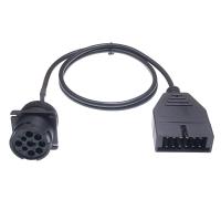 China VOLVO Car Fitment Black Deutsch 9P J1939 9PIN to GM 12PIN Connector Cable Manufactured by AOTAI with Offer Drawing for sale
