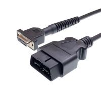 China Easy-To- AOTAI 24V OBDII Male To D-SUB 26P Female Long Net Tail DB26 to OBD2 Car Diagnostic Test Cable For VGA Interface for sale