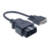 China Lightweight AOTAI RS232 DB 15 Pin OBD II 16 Pin Male to DB15 Female Adapter Cable Auto OBD To DB15 Length 50cm/custom for sale