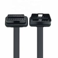 China Black PVC/ABS AOTAI OBD2 Extension Cable 16 Pin Male To Female OBD2 for Vehicle Diagnostics for sale