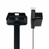 China Black PVC/ABS AOTAI OBD2 Extension Cable 16 Pin Male To Female OBD2 for Vehicle Diagnostics for sale