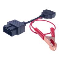 China Custom 16Pin Male Metal Buckle To 16Pin Female OBD2 Connector Extension Cable For Truck Maintenance Diagnostic for sale