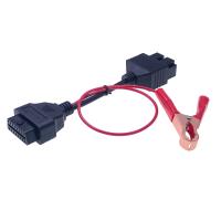 China Custom 16Pin Male Metal Buckle To 16Pin Female OBD2 Connector Extension Cable For Truck Maintenance Diagnostic for sale