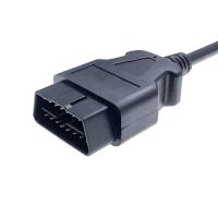 China ALL CAR AOTAI 1.64ft Feet 50cm OBD II OBD2 16 Pin Male to Female Extension Cable Car Diagnostic Extender Cord Adapter for sale
