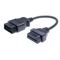China ALL CAR AOTAI 1.64ft Feet 50cm OBD II OBD2 16 Pin Male to Female Extension Cable Car Diagnostic Extender Cord Adapter for sale