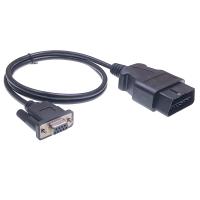 China OBD2 16 Pin Cable for Nissan Cars DB9 Female to Male OBD Trackers Diagnostic Tools Scan Tools 26AWG/24AWG/22AWG OBD II for sale