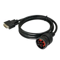 China Industrial-Grade Normal Plug Material PA66 CF ABS PC -20-80°C Diesel Laptops 6-Pin Diagnostic Cable for Noregon DLA 2.0 for sale