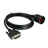 China Industrial-Grade Normal Plug Material PA66 CF ABS PC -20-80°C Diesel Laptops 6-Pin Diagnostic Cable for Noregon DLA 2.0 for sale