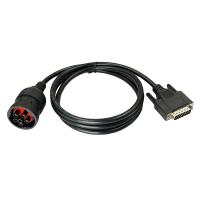 China Industrial-Grade Normal Plug Material PA66 CF ABS PC -20-80°C Diesel Laptops 6-Pin Diagnostic Cable for Noregon DLA 2.0 for sale