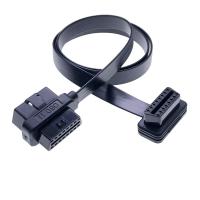 China OBDII Cable 80g 16 Pin Splitter Extension 1x Male and 2X Female OBD2 Extension Cable Adapter for Automotive Diagnostics for sale