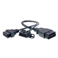 China 16C 26AWG OBD2 Diagnostic Tools Extension Cable for BMW Vehicle Car Diagnostic Wire for sale