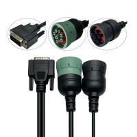 China Heavy Duty 6/9-Pin Y Deutsch Adapter Cable for J1939 Troubleshooting and Maintenance for sale