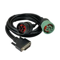 China Heavy Duty 6/9-Pin Y Deutsch Adapter Cable for J1939 Troubleshooting and Maintenance for sale
