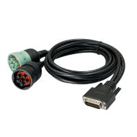 China Heavy Duty 6/9-Pin Y Deutsch Adapter Cable for J1939 Troubleshooting and Maintenance for sale