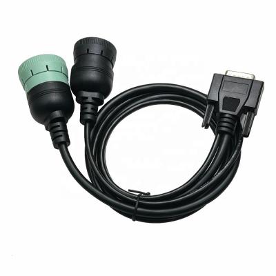 China DB15 Pin Male Serial Connection Port Break Proof for High Tenacity Scanner Diagnostic Cable 402048 and Battery Tester for sale