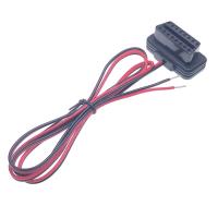 China AOTAI OBD-II OBD2 Male to Open ends Flat wires OBD Female fly cable Car Power Cables /8 W114 at Car Diagnostic Connector for sale