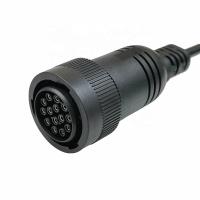 China Cable Material PVC OKI Technic Excavator Test Cable ET-3 ETIII Communication Adapter Diagnostic 317-7485 For CAT Tool for sale