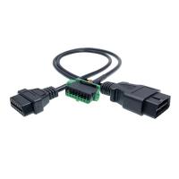 China OBD2 OBDII Y Cable 16 Pin Male to Female Splitter Extension for PSA Car Diagnosis Extension for sale