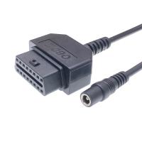 China 20AWG/24AWG/26AWG/28AWG Wires AOTAI OBD-II OBD Female to DC Cable 16PIN J1962 Extension Cable with Nickel/Golden Plating for sale