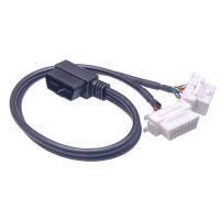 China AOTAI OBD2 Y Splitter Cable Snap In Mount OBDII Fits for Toyota Mazda Nissan GPS Be Customized for sale