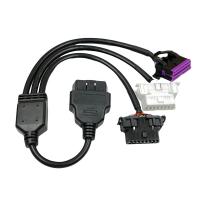 China AOTAI OBD2 Y Splitter Cable Snap In Mount OBDII Fits for Toyota Mazda Nissan GPS Be Customized for sale