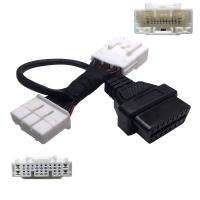 China PA66 GF Plug OBD2 Diagnostic Cable for Tesla Model S/X 2021 20 Pin OBDII Adapter Harness Customizable Pin-out for sale