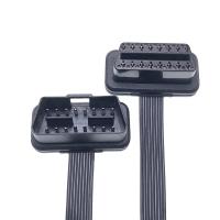 China 24 Inch Customizable Cable Length OBD2 Diagnostic Extension Cable for GPS Tracker Diagnosis for sale