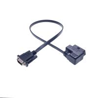 China Perfect for Vehicle Diagnostics AOTAI DB9 9Pin Serial RS232 Male Port to Female OBD2 16 Pin OBD Cable Adapter for sale