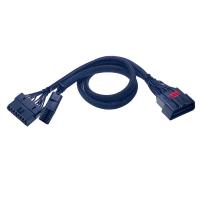 China 26AWG 16C OBD II Splitter Extension Y Cable J1962 for GPS Tracking Car Scanner OBD2 Diagnostic Tool for sale