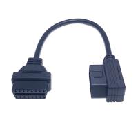 China Car Diagnostic Connector AOTAI OBD2 Auto Diagnostic Extender Cord Adapter 8 W114 / OBD Male to Female Extension Cable for sale