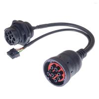 China J1939 Install Y- Cable w/Threaded Nut Black/Low-Speed Drawing/pictures and samples Required with Diagnostic Fault Code for sale
