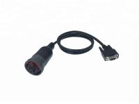 China 20-80°C Deutsch 9-PIN Type 1 Black Type II Green J1939 Male to DB9 Female Truck Test Cable Offer Drawing for sale