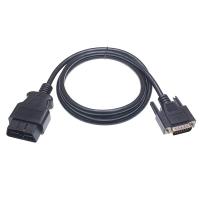 China OBD2 16-Pin to DB15 Male Serial Port RS232 Adapter Cable for Scanner DA-5 J1962 and Durable Temperature Range -20- 80degree for sale