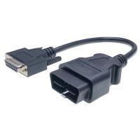 China OBD2 16-Pin to DB15 Male Serial Port RS232 Adapter Cable for Scanner DA-5 J1962 and Durable Temperature Range -20- 80degree for sale