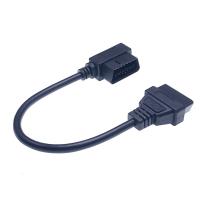 China AOTAI 16 Pin Auto Car OBD OBD-II Male to Female OBD Extension Cable Diagnostic Extender line Cable length 1m or customized for sale