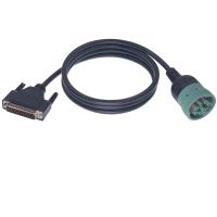 China Highly-Durable Heavy Truck Black J1939 9 PIN Deutsch to DB25 Male Cable for -30°C- 80°C PVC OKI Technic for sale
