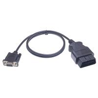 China Car Fitment AOTAI DB9 9Pin Serial RS232 Female Port to Male OBD2 16 Pin OBD Cable Adapter for Audi Europe PVC/ABS for sale